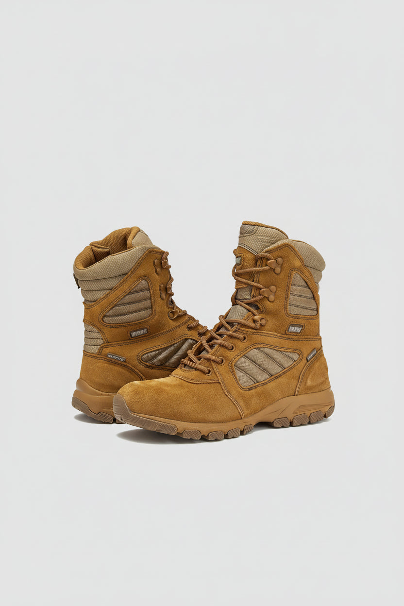 MAG SHIELD Suede Leather 8" Work Boot SZ WP – Une Pick